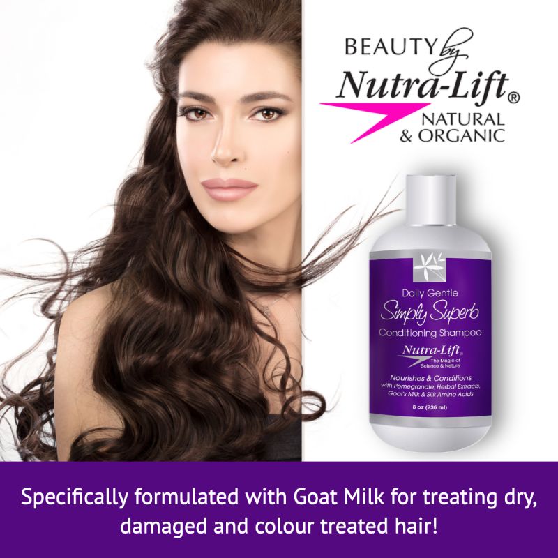 Nutra-Lift® Simply Superb Shampoo with Goat Milk 236ml – TV Mall